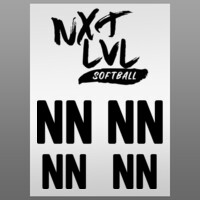 Next Level Helmet Decal Sheet nxtlvlathletics